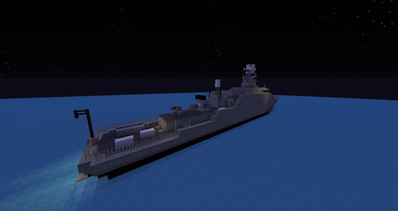 Buyan-M-class corvette Minecraft Map