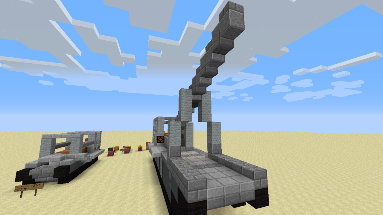 Self Propelled Siege Artillery Minecraft Map