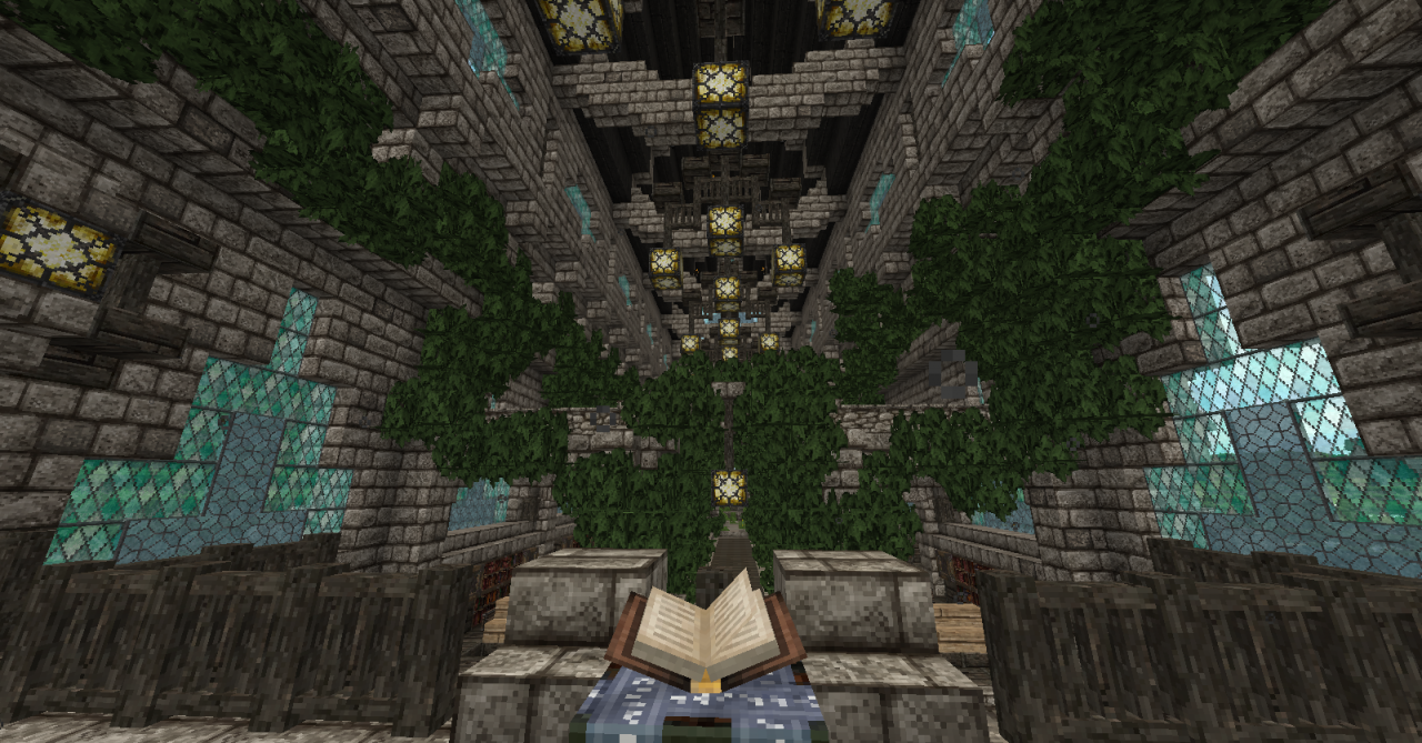 Gothic Cathedral Schematic Minecraft Map