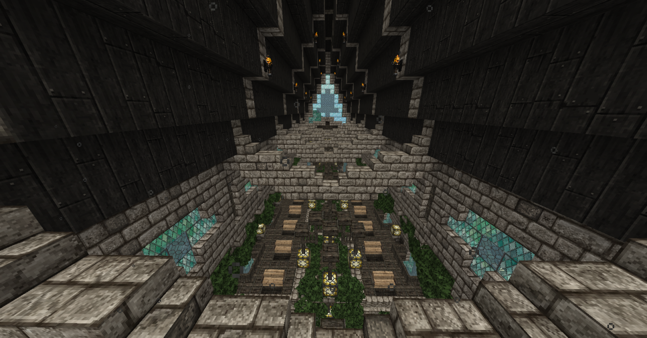 Gothic Cathedral Schematic Minecraft Map