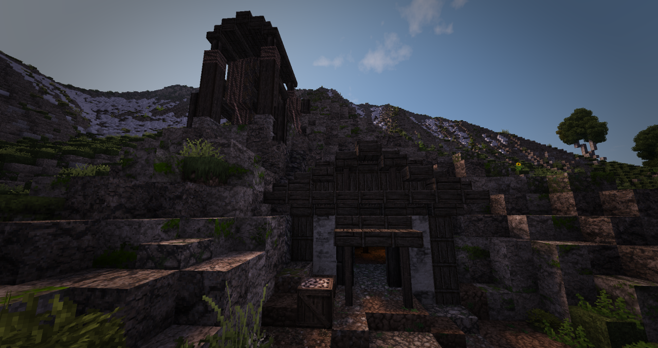 Medieval mine shaft #WeAreConquest Minecraft Map