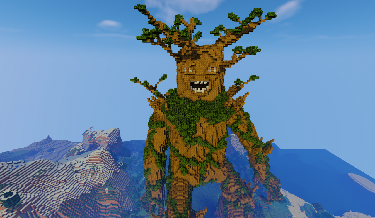 Happy Huge Ent Minecraft Map