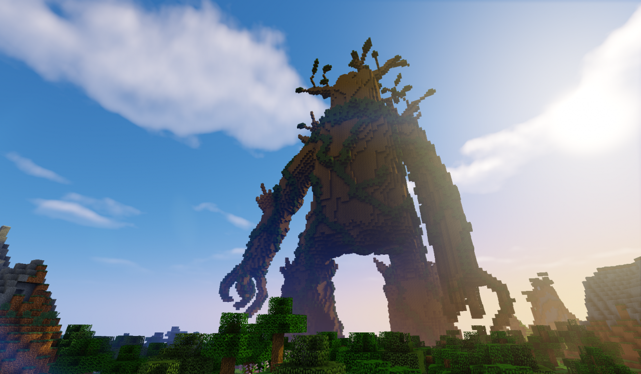 Happy Huge Ent Minecraft Map