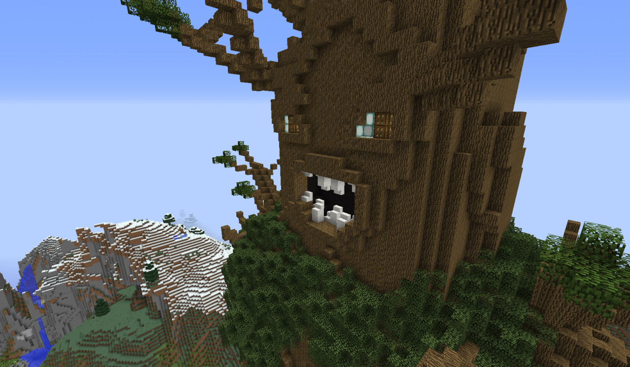 Happy Huge Ent Minecraft Map