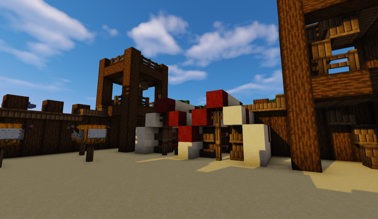 Roman Outpost Minecraft Map