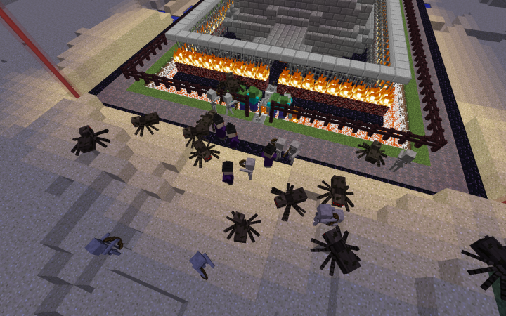 Awesome Mob Proof Base Minecraft Map