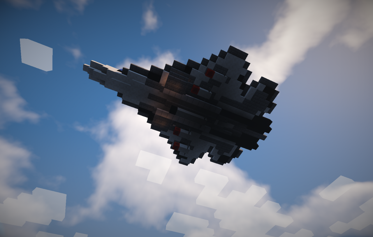 F-22 Raptor | fighter aircraft Minecraft Map