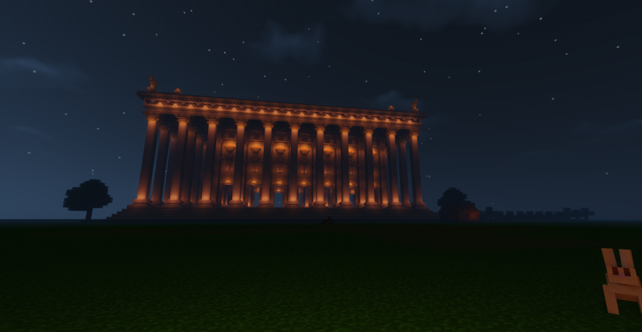 Neoclassical Temple Minecraft Map