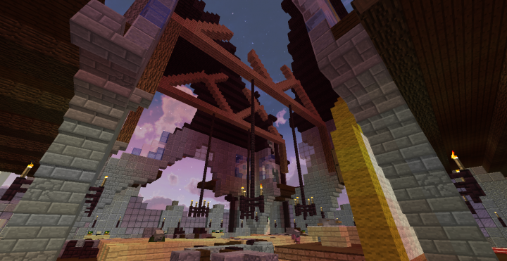 Mini-Game - PVP Arena! PURE COMMAND BLOCK operated Minecraft Map