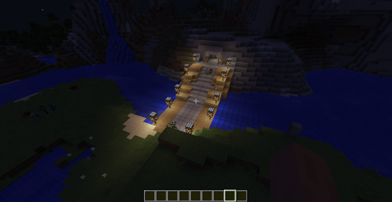 Minecraft Redstone House/Hidden Base Minecraft Map