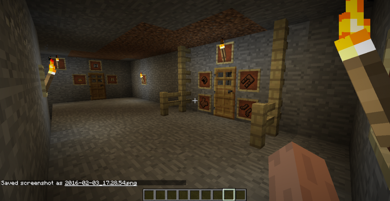 Minecraft Redstone House/Hidden Base Minecraft Map