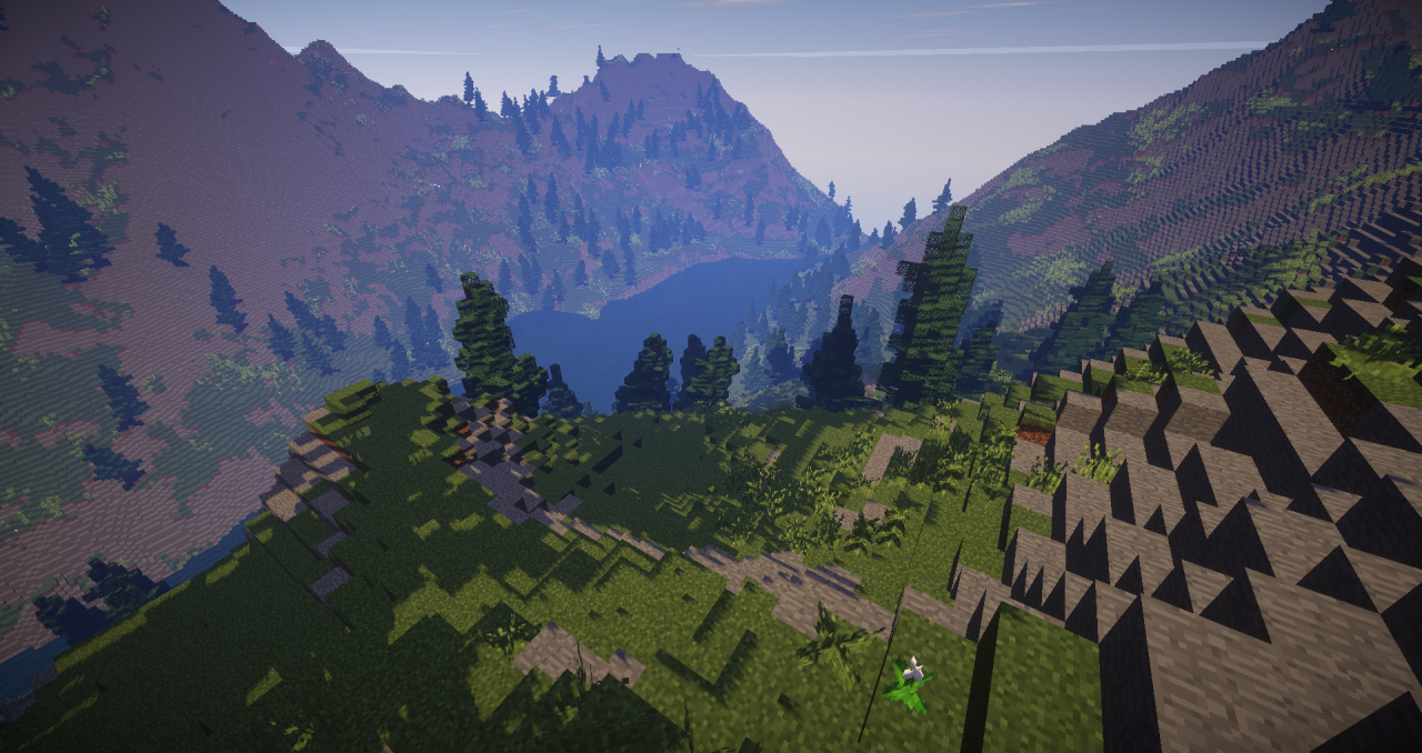 Austrian Alpine Valley Minecraft Map