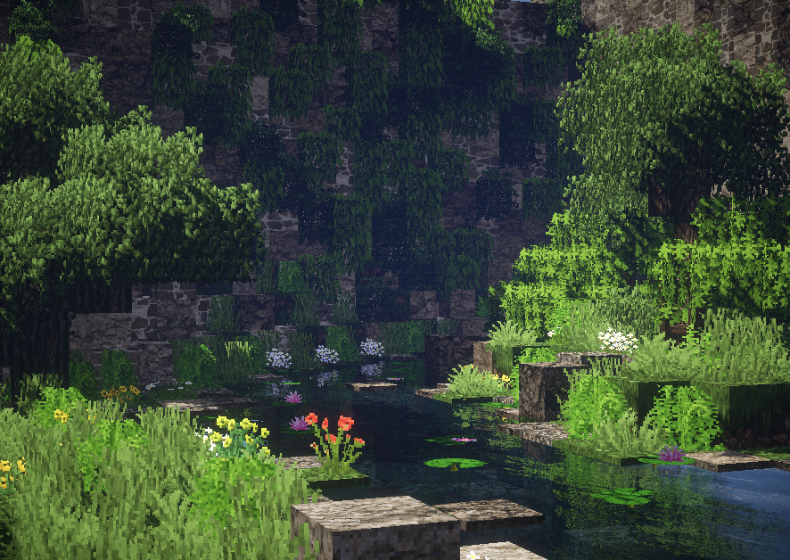 Realistic landscape (with schematic) 1.8 Minecraft Map
