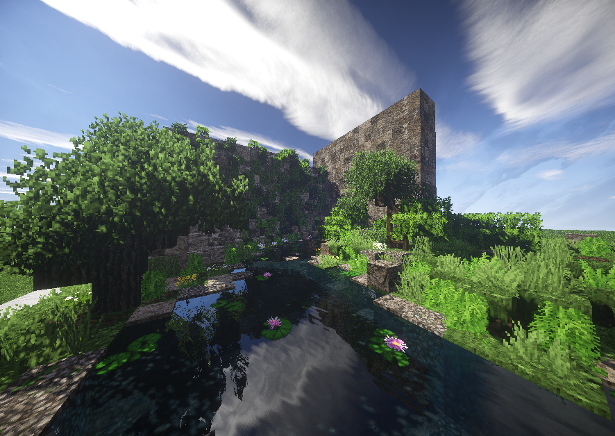 Realistic landscape (with schematic) 1.8 Minecraft Map