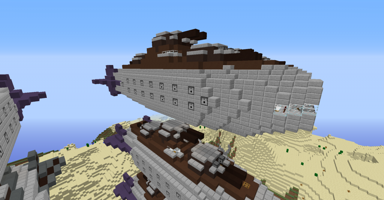 Medium Cruiser Airship Minecraft Map