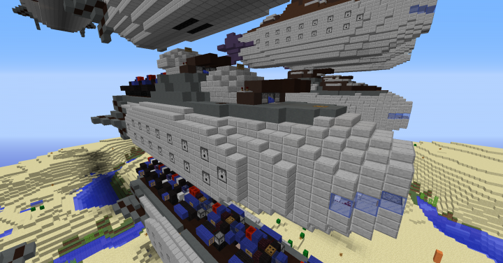 Medium Cruiser Airship Minecraft Map