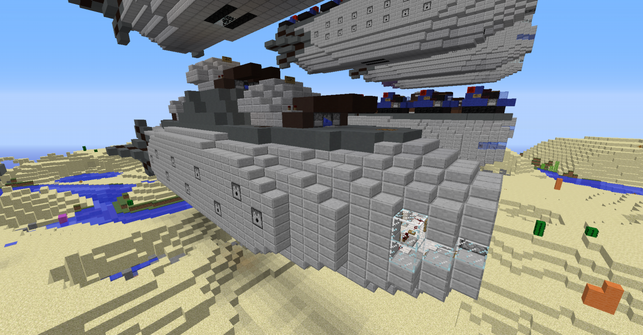 Medium Cruiser Airship Minecraft Map
