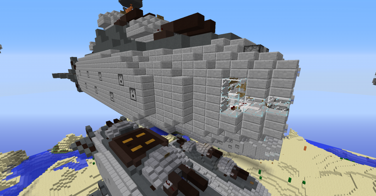 Medium Cruiser Airship Minecraft Map