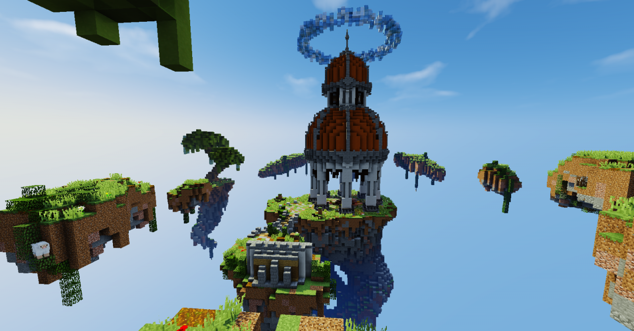 Skyblock Spawn Minecraft Map