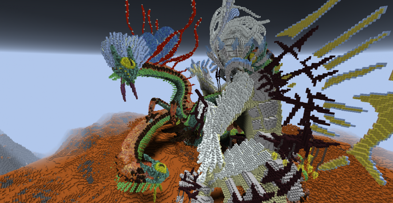 The Great Colossus Battle Minecraft Map