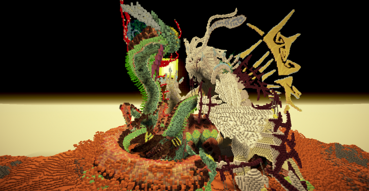 The Great Colossus Battle Minecraft Map