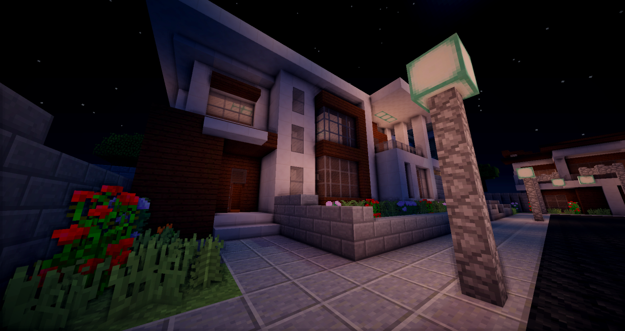 Modern Neighborhood - 100% Complete Minecraft Map