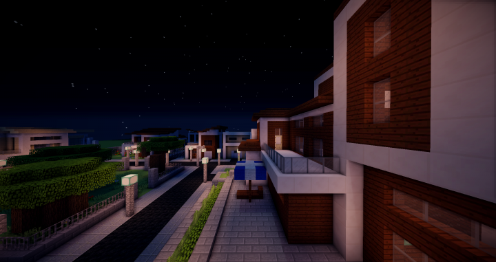 Modern Neighborhood - 100% Complete Minecraft Map