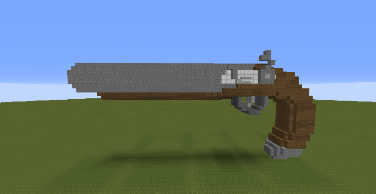 Minecraft Pistol Png