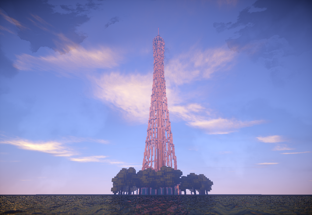 Canton Tower —— A beautiful iconic building in Guangzhou Minecraft Map