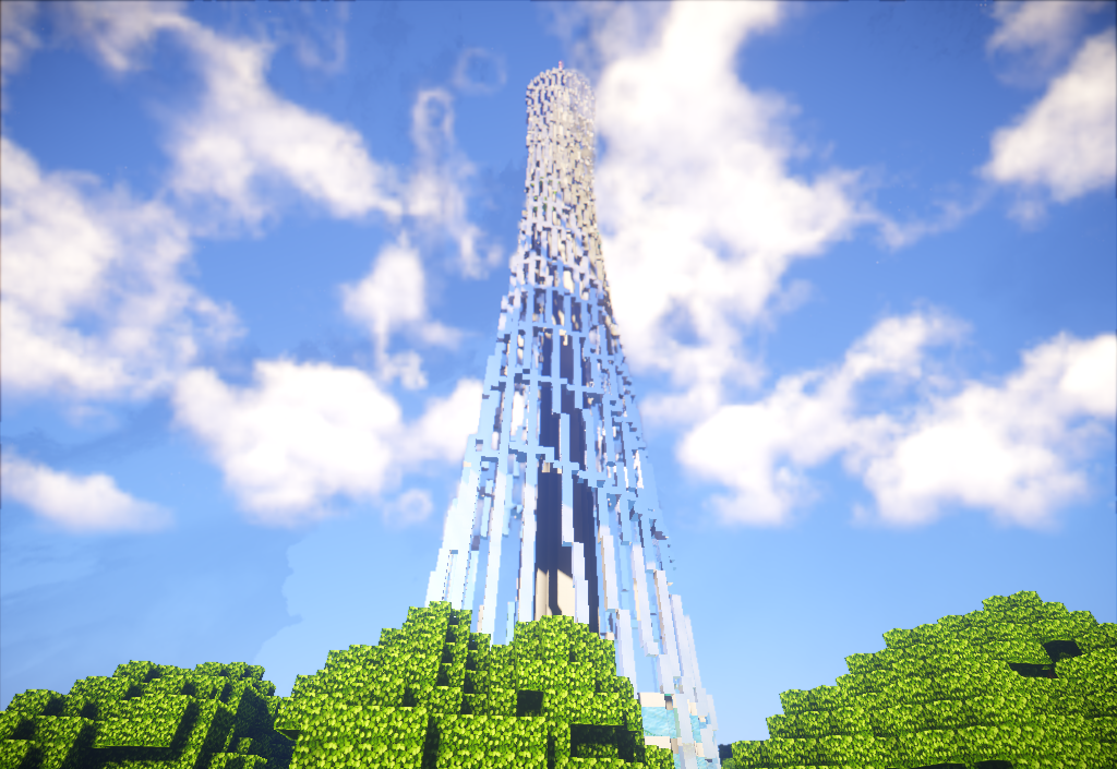 Canton Tower —— A beautiful iconic building in Guangzhou Minecraft Map