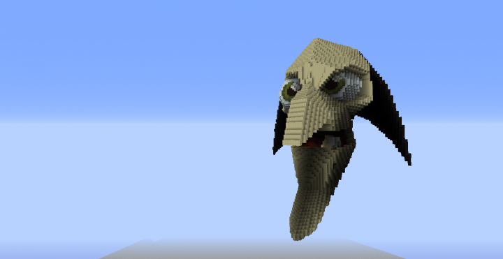 Skeletal Grunty Head | Banjo-Tooie | Minecraft Map
