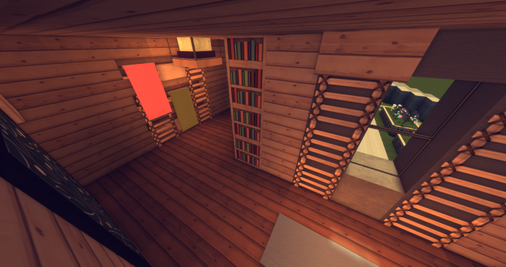 'Swedish' modern house. Minecraft Map