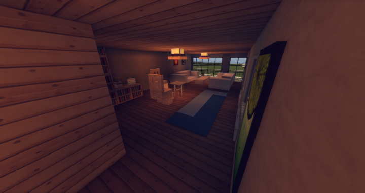 'Swedish' modern house. Minecraft Map