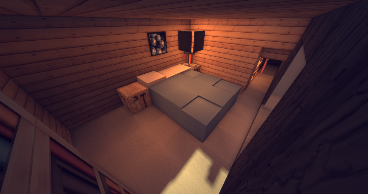 'Swedish' modern house. Minecraft Map