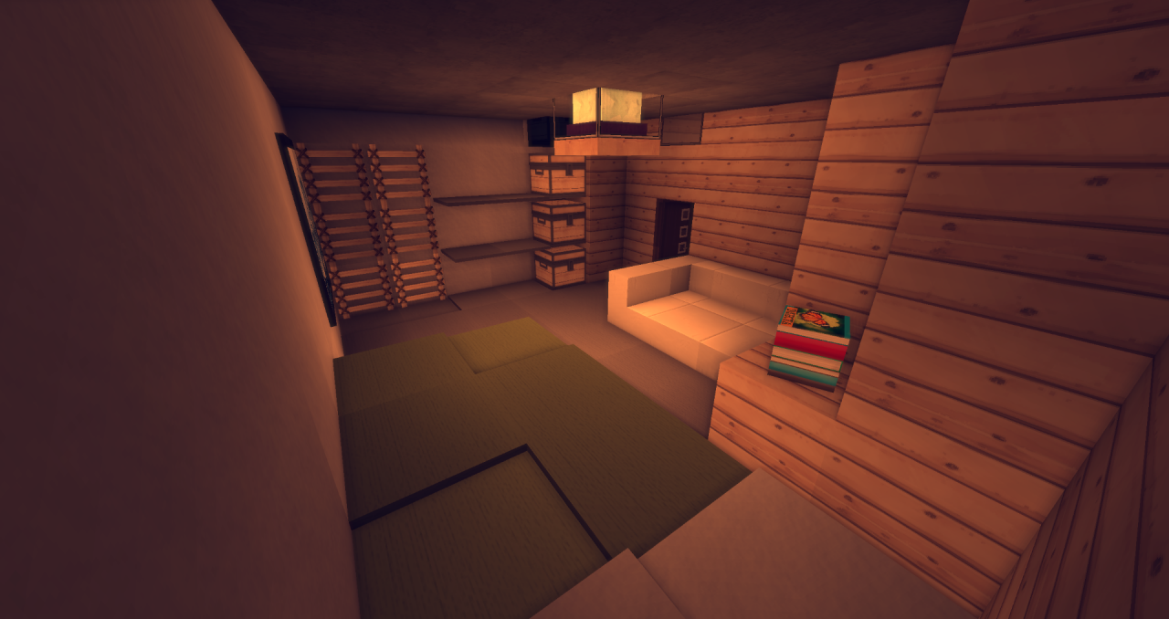 'Swedish' modern house. Minecraft Map