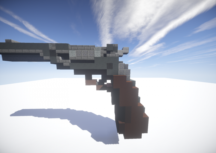Colt Army Model 1860 Minecraft Map