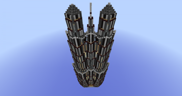 Dual Towers Minecraft Map