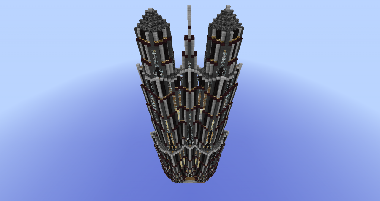 Dual Towers Minecraft Map