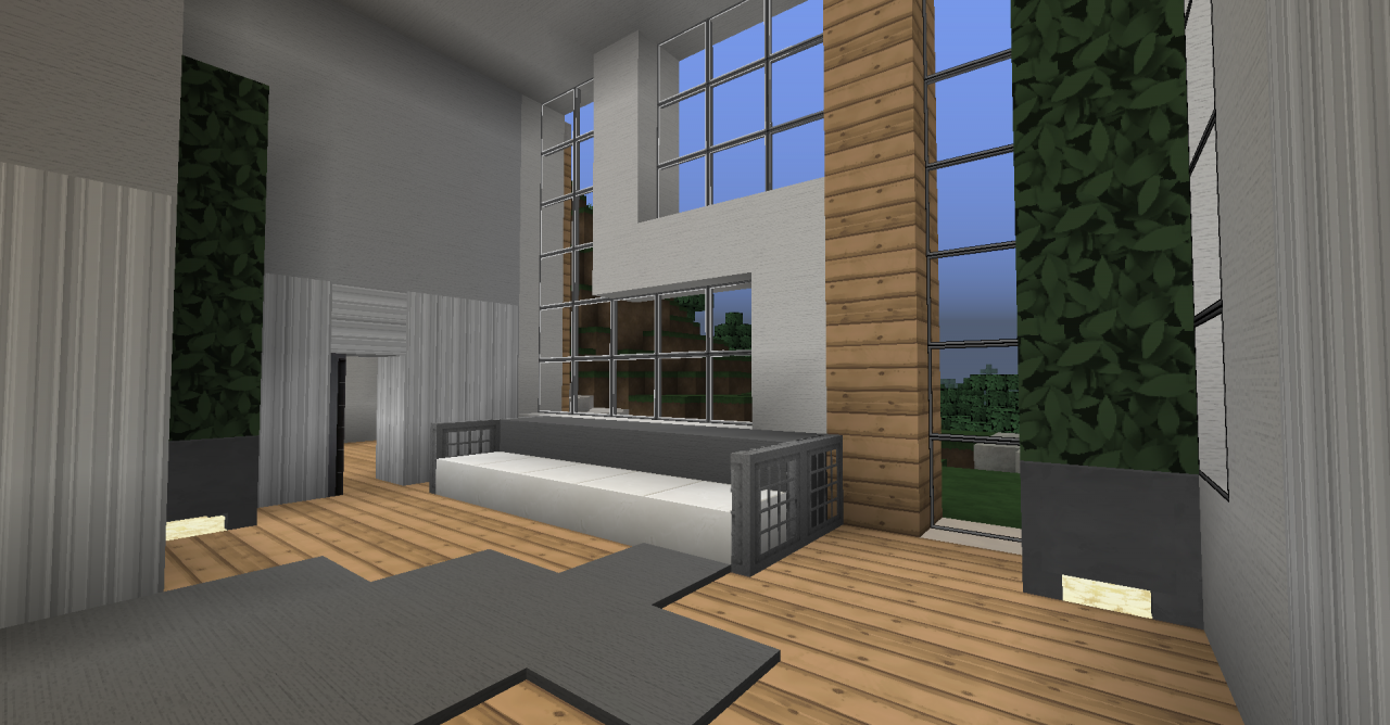 Modern House Minecraft Map
