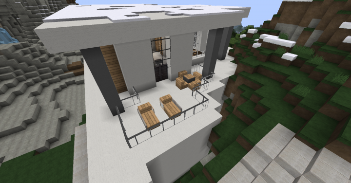 Modern House Minecraft Map