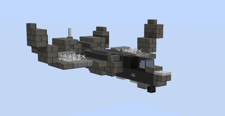 A-10 Thunderbolt II | Advanced Warfare Variant | 1:1 Scale Minecraft Map