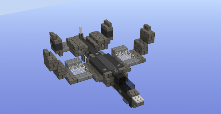 A-10 Thunderbolt II | Advanced Warfare Variant | 1:1 Scale Minecraft Map