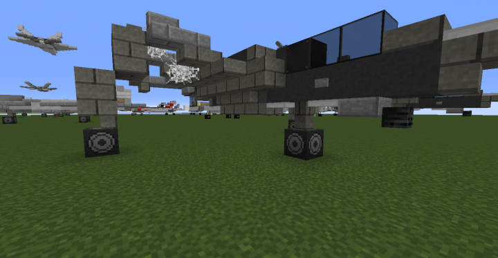 A-10 Thunderbolt II | Advanced Warfare Variant | 1:1 Scale Minecraft Map