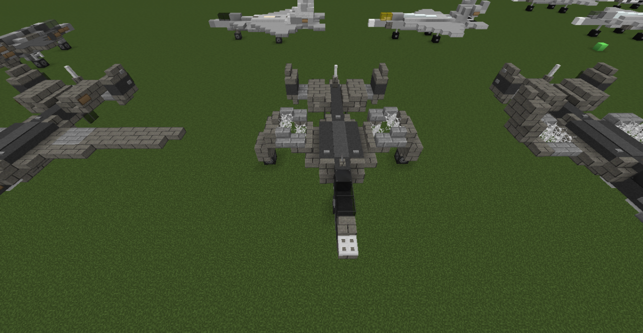 A-10 Thunderbolt II | Advanced Warfare Variant | 1:1 Scale Minecraft Map