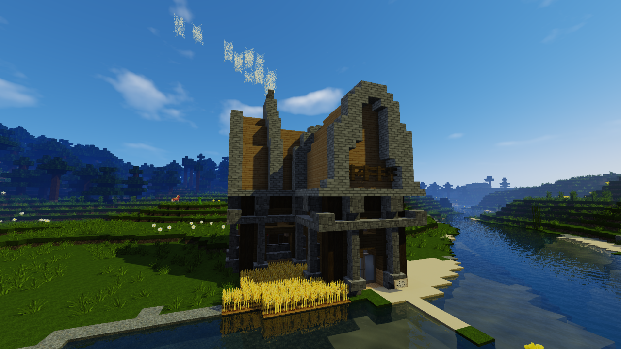 Small Farm Cottage Build Minecraft Map