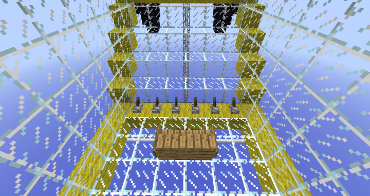 Yellow Construction Crane Minecraft Map