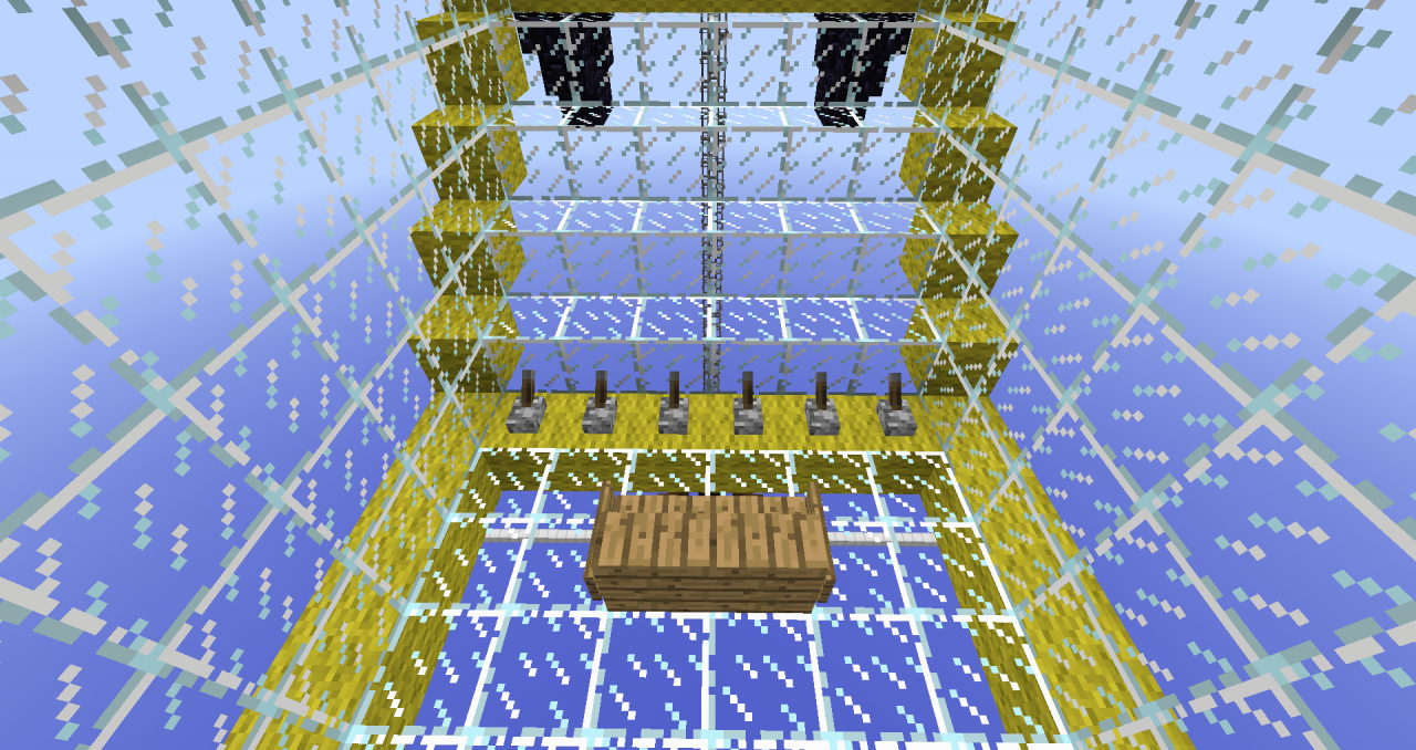Yellow Construction Crane Minecraft Map