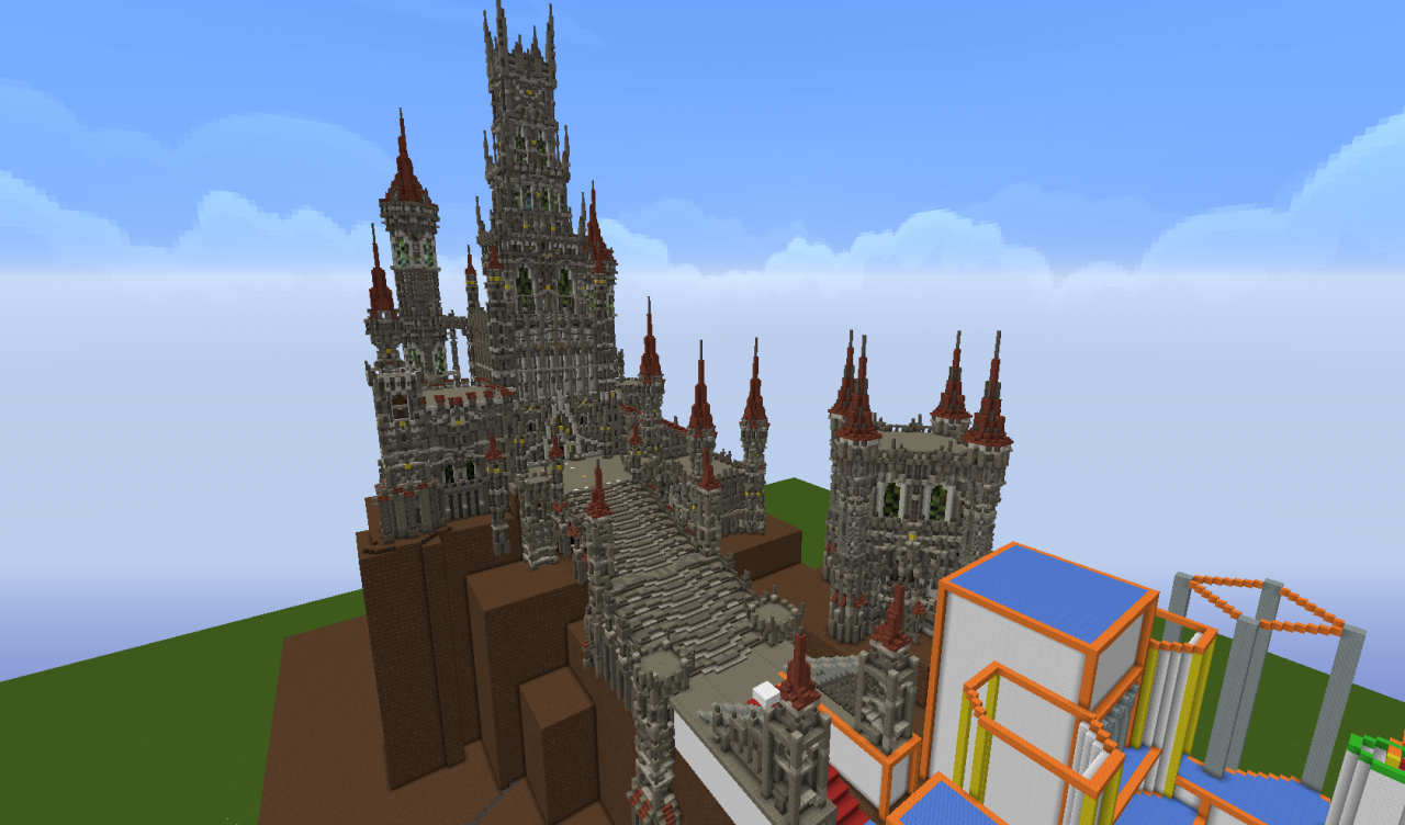 Medieval Castle: How to build Minecraft Map