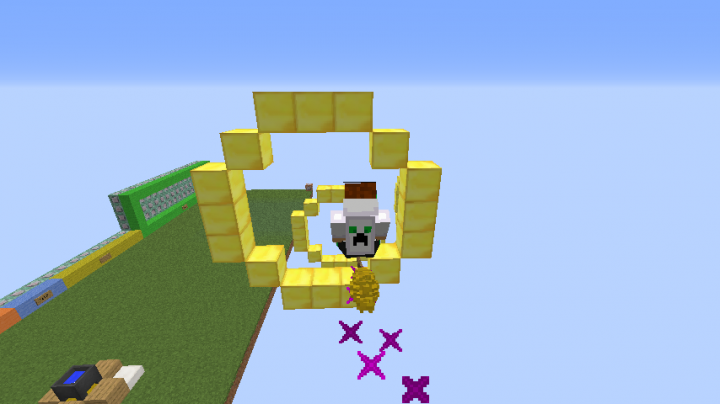 [OneCmd] Flying Broom V2 w/ only one command Minecraft Map