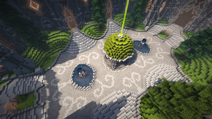 Dyna - The green portals Minecraft Map